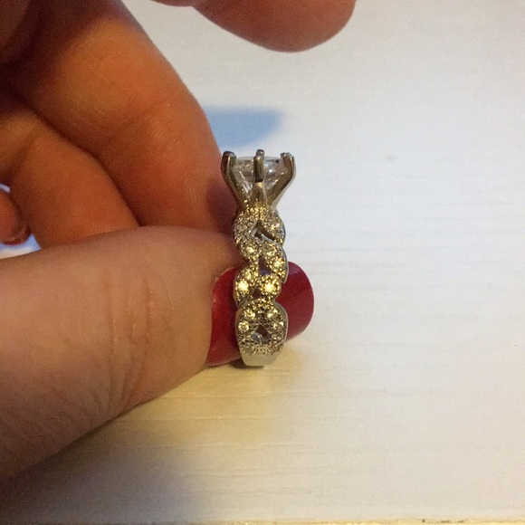 Jewelry | Beautiful Silver 925 Dominique Engagement Ring | Poshmark